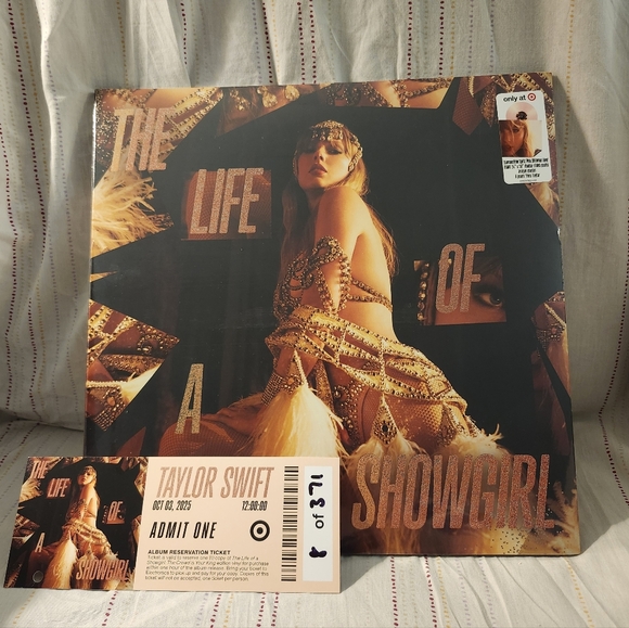 Taylor Swift | Media | New Taylor Swift Life Of A Showgirl Target ...